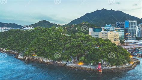 June 28 2024 Hong Kong Museum Of Coastal Defence At Night Editorial