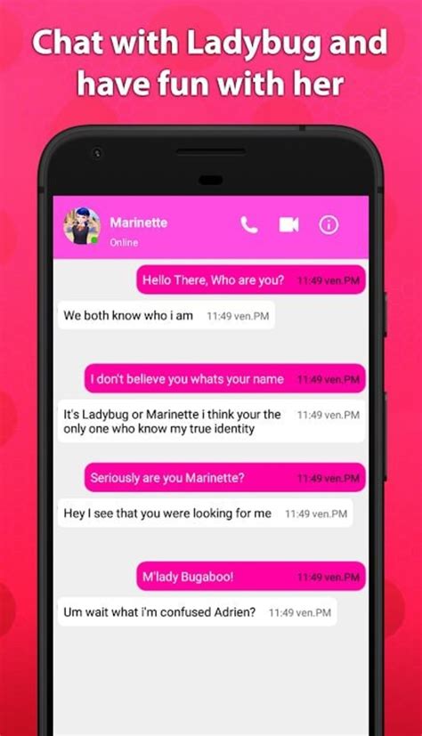 Ladybug Fake Chat Call For Android Download