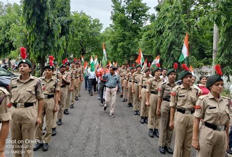 राजकीय स्नातकोत्तर महाविद्यालय कोटद्वार में स्वतंत्रता दिवस का आयोजन