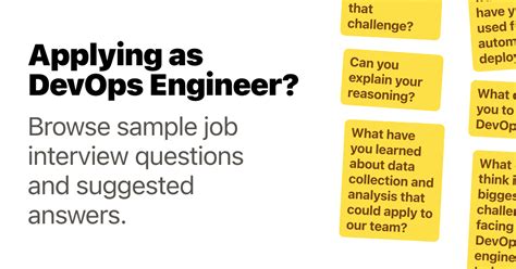 devops engineer interview questions