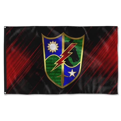 Cayyon Cema Crest 75th Ranger Regiment Flag 3x5feet Military Banner