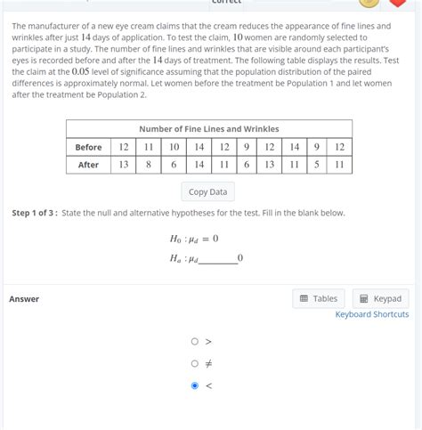 Solved Part 2 T Test Statistic Round To Three Decimal