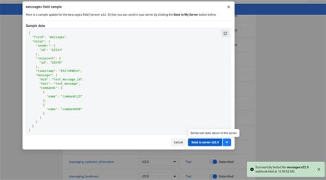 Facebook Webhook Issue Message Test Event Not Triggering Stack