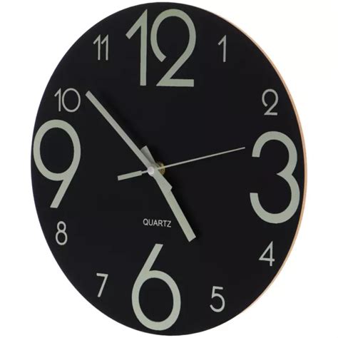 HORLOGE MURALE LUMINEUSE Radio Para Électrique Décoration Pointeuse