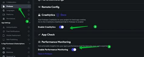 Firebase Crashlytics In Flutterflow