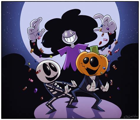 Sr Pelo Spooky Birthday T By Theinkyway On Deviantart