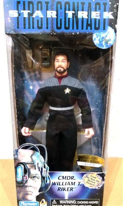 星際迷航 Star Trek Will Riker 大副 8吋 人偶 公仔 書籍、休閒與玩具 玩具、公仔、桌遊在旋轉拍賣