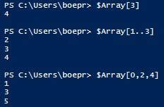PowerShell Basics Working With Arrays Microsoft Certified Professional Magazine Online