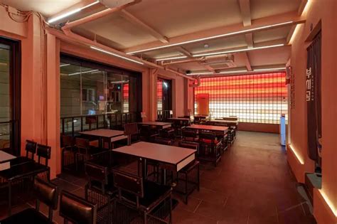 조명으로 포인트를 준 45평 한식주점 인테리어 영등포구 당산동