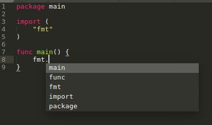Code Completion Not Working Issue DisposaBoy GoSublime GitHub