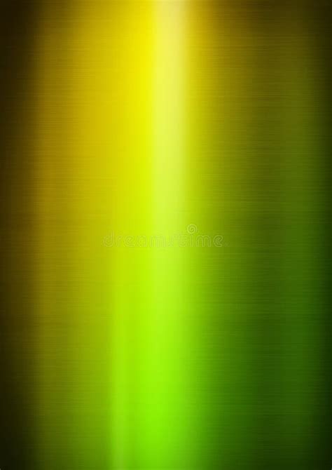 Metal Brillante Brillante Colorido Degradado De Amarillo A Verde