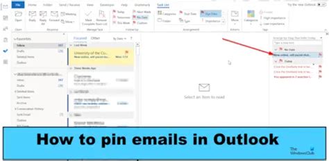 How To Pin Emails In Outlook