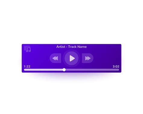 Premium Vector Music Player Interface Mobile Ui Design