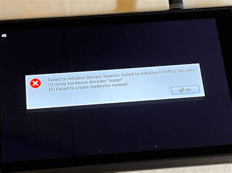 Trying Chiaki4deck And Getting Vaapi Problems Rsteamdeck