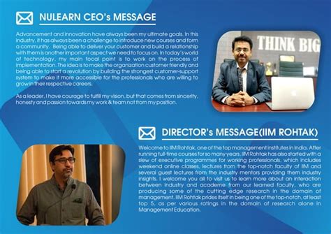 IIM Course Rohtak Program Brochure For Students PPT