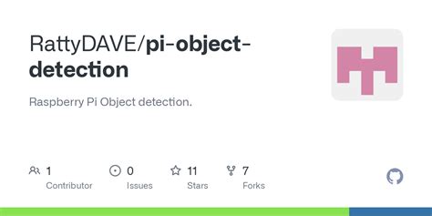 Github Rattydavepi Object Detection Raspberry Pi Object Detection