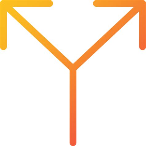 Intersection Generic Gradient Icon Intersection Generic Gradient Icon