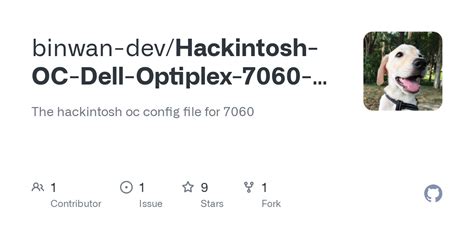 GitHub Binwan Dev Hackintosh OC Dell Optiplex Micro The Hackintosh Oc Config File For