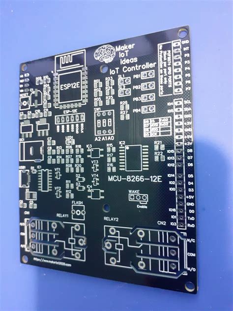 Design And Build An Esp8266 Iot Controller Part 2 Maker And Iot Ideas