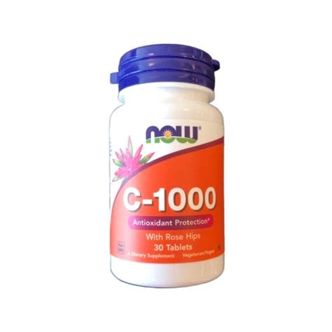 Now Vitamin C-1000 Tablets 30s | Medicina Pharmacy – Medicina Online ...