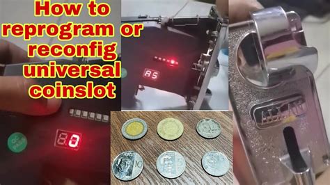 Pano Magreprogram Or Reconfig Ng Universal Coinslot How To Reprogram