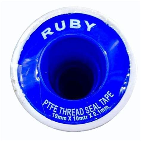 White Ruby Teflon Thread Seal Tape 19 Mm At ₹ 85roll In New Delhi