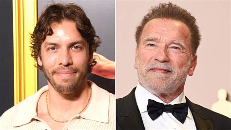 Arnold Schwarzeneggers Son Joseph Baena 28 Follows Famous Dads