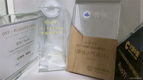 若依前后端分离版本 若依版本选择 CSDN博客