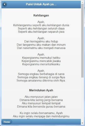 Kumpulan Puisi Tentang Ayah Dan Ibu 46 Koleksi Gambar