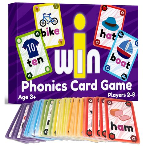 Iwin Phonics And Vowel Sounds Card Game Learn Long And Short Vowel