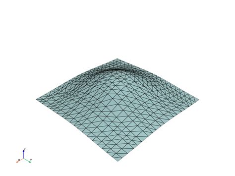 Create Triangulated Surface — Pyvista Tutorial
