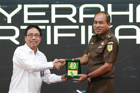 Kini Laboratorium Digital Forensik Kejaksaan Ri Menerima Sertifikasi