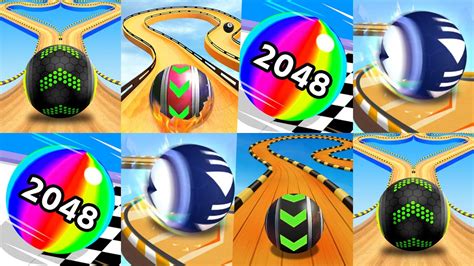 Going Balls Vs Ball Run 2048 Sky Rolling Ball 3D Vs Rolling Ball Sky
