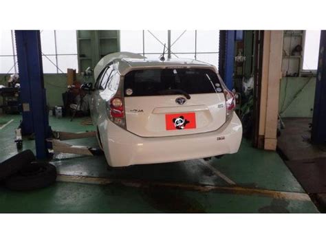 トヨタ アクア 車検整備 岡崎市からご来店のお客様 タイヤ交換 普通車 岡崎市 安城市 蒲郡市 幸田町 豊田市 西尾市｜グーネットピット