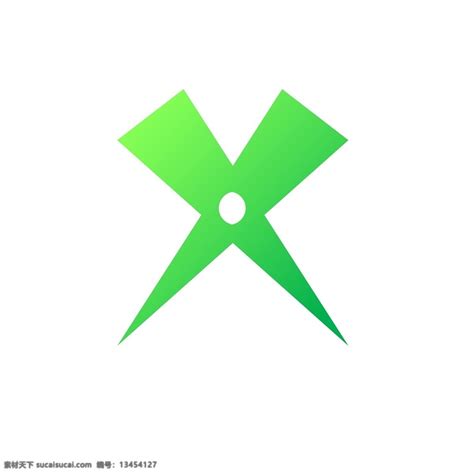 绿色x图标素材图片下载 素材编号13454127 素材天下图库