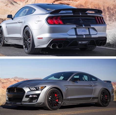 Ford Performance Mustang Gt500mach Style Rear Spoiler W Gurney Flap