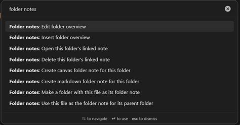 Getting Started Obsidian Folder Notes