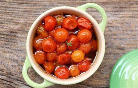 Tomate Cereja Confit Aprenda A Fazer Mel E Pimenta