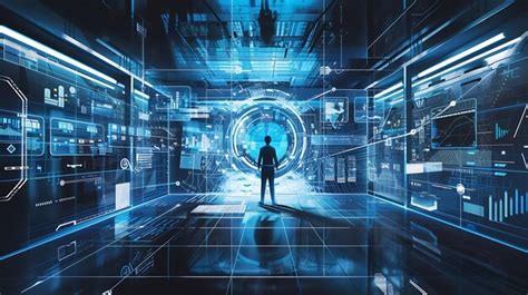Minimalistic Data Analysis In A Technological Blue Perspective