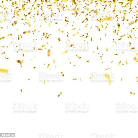 크리스마스 황금 색종이입니다 떨어지는 반짝 색종이 Glitters 골드 색상 새 해 생일 발렌타인 데이 디자인 요소 휴일 배경