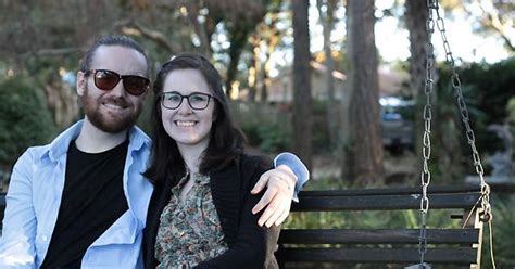 hopping on the caboose of this bandwagon my fiancé and i non selfie