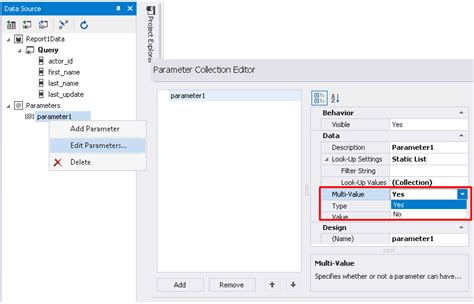 Report Parameter With Multiple Values Devart Forums