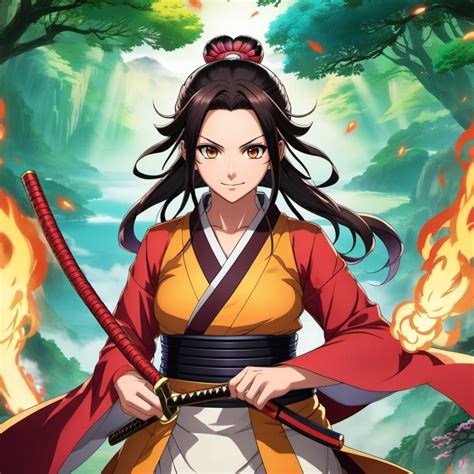 Mitsuri Kanroji From Demon Slayer Prompts Stable Diffusion En L Nea