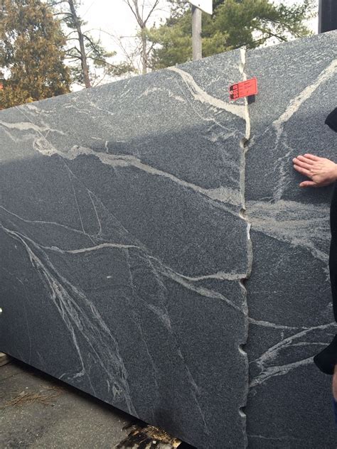 Silver Grey Granite Dark Grey With White Veining Honed Finish Grey