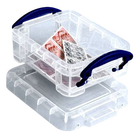 Really Useful Litre Clear Plastic Storage Box Hobbycraft