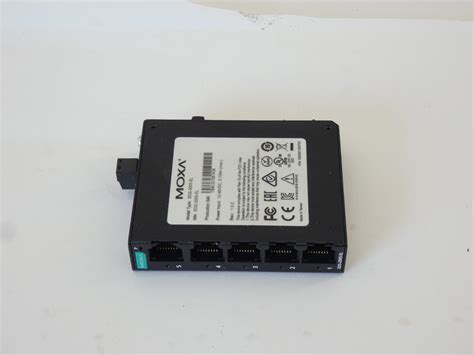 Moxa EDS EL Unmanaged Ethernet Switch V Port VDC GPM Surplus