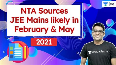 Jee 2021 Nta Latest Update Jee Preparation Unacademy Jee Ashwani