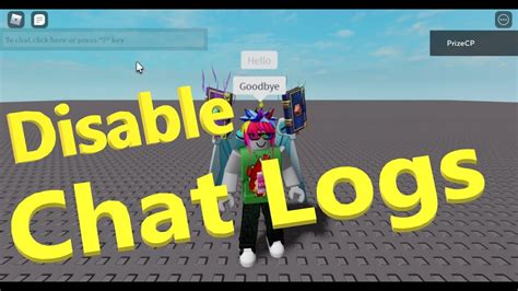 How To Turn Off Disable Chat Logs History YouTube