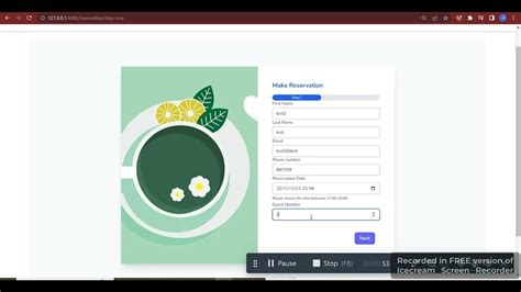Reservation Restaurant With Laravel Youtube