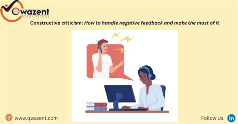 Constructive Criticism How To Handle Negative Feedback And Make The